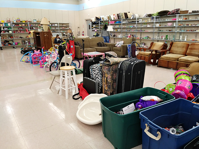 From sofas to suitcases, children's toys to kitchen essentials&mdash;this corner of organized chaos holds the potential for furnishing entire rooms on a shoestring budget.