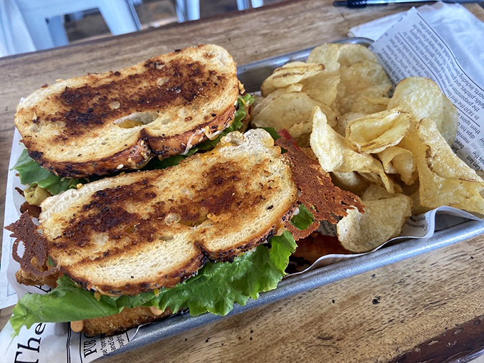 This sandwich doesn't just satisfy hunger&mdash;it negotiates world peace between your taste buds and makes Monday feel like Friday.