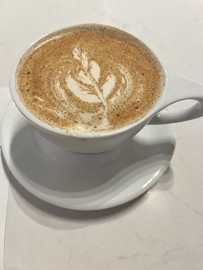 This isn't just a latte&mdash;it's a meditation in a cup. The kind of coffee that makes you pause mid-sip and reconsider your life choices.