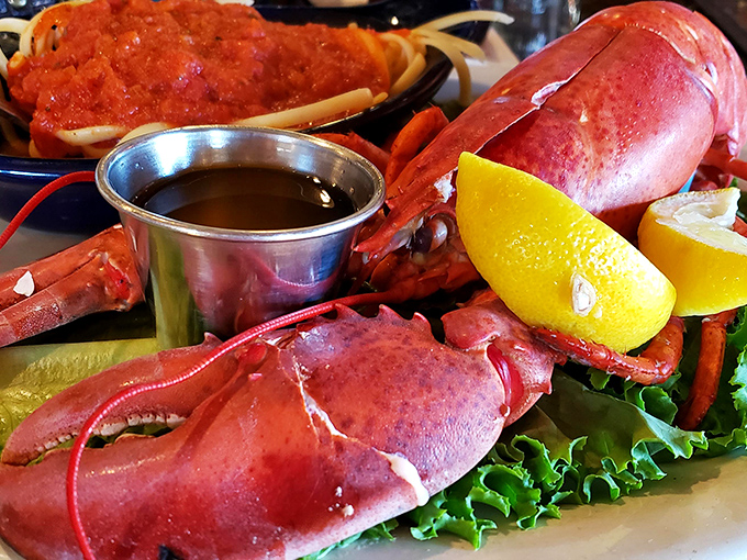 When your lobster looks this good, you don't just eat it &ndash; you have a moment of silent appreciation before diving in.