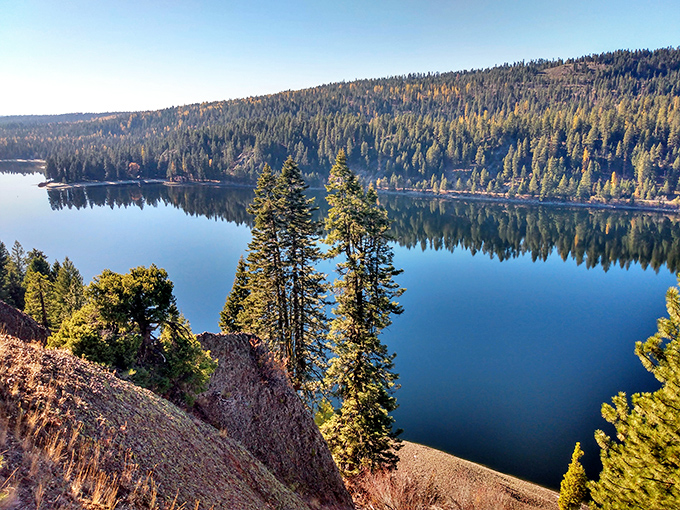 Mirror-perfect Payette Lake reflects surrounding pines like nature's own Instagram filter&mdash;no wonder locals guard this gem like a family recipe.