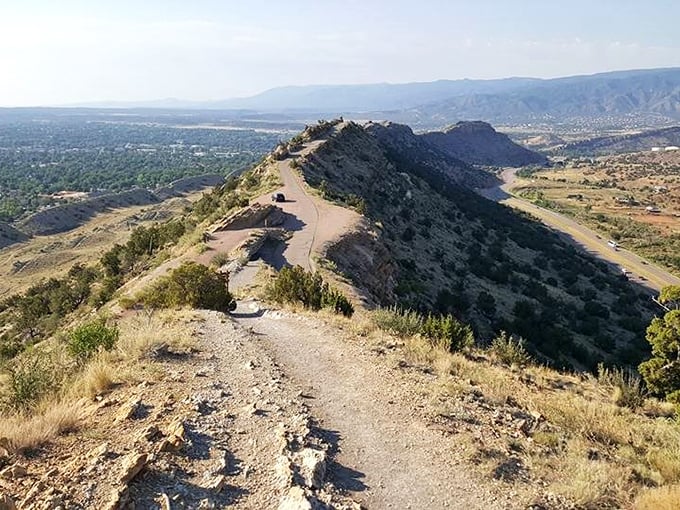 Skyline Drive delivers heart-stopping vistas along a ridge so narrow, your car feels like it's auditioning for a tightrope act at the circus.