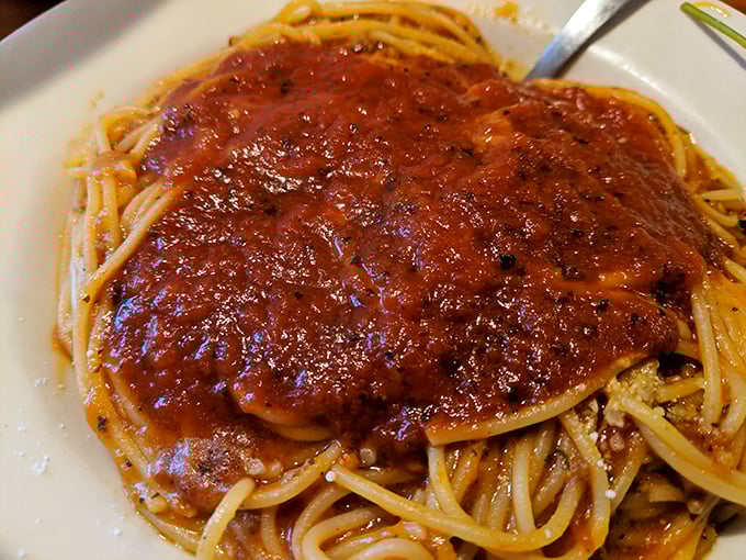 The kind of meat sauce that makes you question every other version you've ever had&mdash;rich, hearty, and worth the inevitable shirt stain.