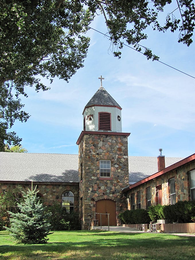 The stone church tower reaches skyward, a spiritual landmark that's witnessed generations of Carson City residents through life's celebrations and sorrows.