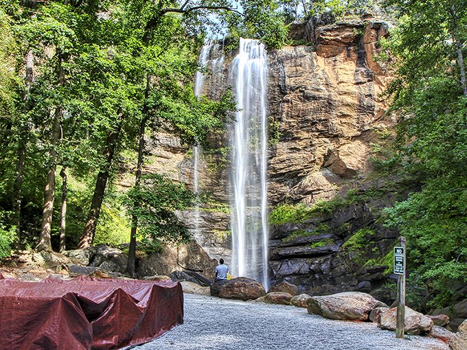 Where the waterfall meets its adoring public &ndash; this viewing area proves Mother Nature needs no special effects team.