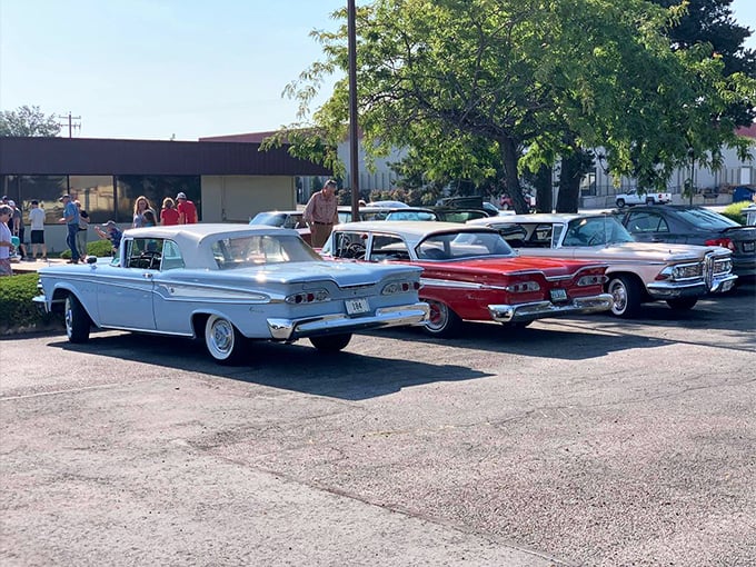Car people are the best people. The museum regularly hosts gatherings where enthusiasts share stories and knowledge, proving automotive passion crosses all generational divides.