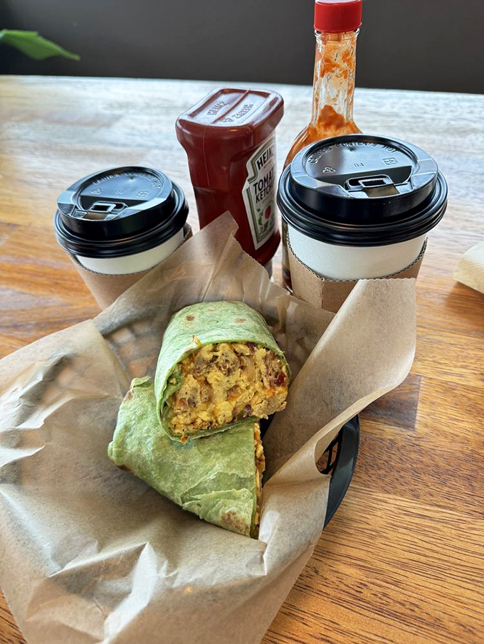 The breakfast burrito that makes you question whether you've been doing mornings right all these years. Portable joy wrapped in a tortilla.