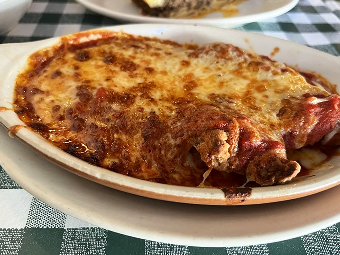 Chicken parmigiana that's achieved the perfect cheese-to-sauce ratio &ndash; the holy grail of Italian-American cuisine that keeps regulars coming back decade after decade.