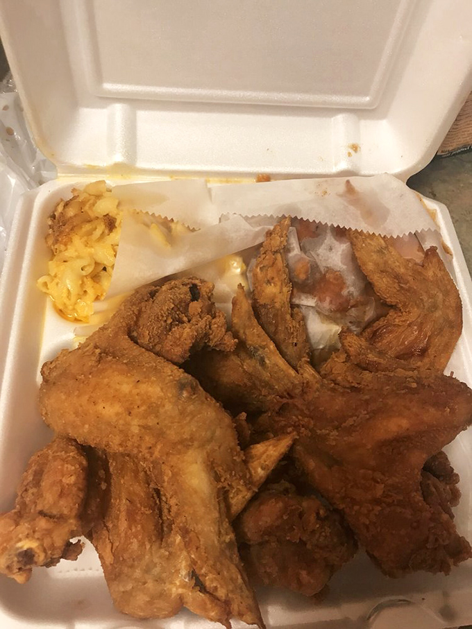 These wings aren't just fried, they're transformed. The kind of crispy, seasoned perfection that makes conversation stop mid-sentence.