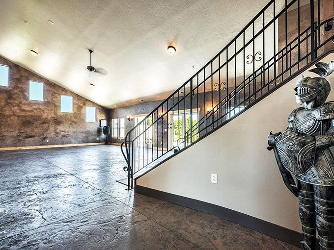 Elegant simplicity defines this event space, where textured walls and natural light create the perfect canvas for celebrations of all kinds.