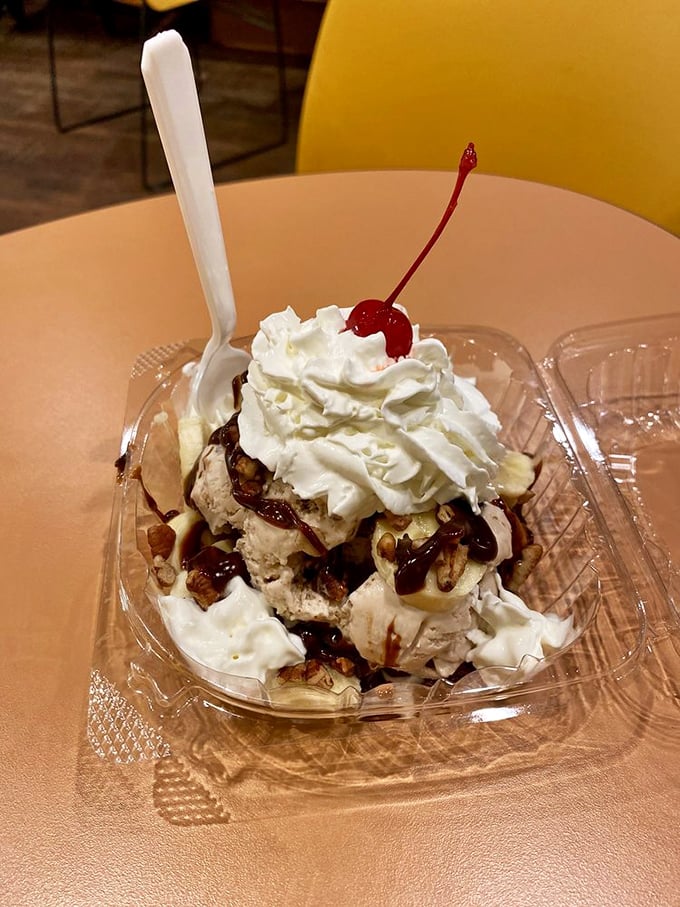Not just a sundae but a masterpiece &ndash; layers of ice cream, toppings, and whipped cream that make you forget about adulting for a while.
