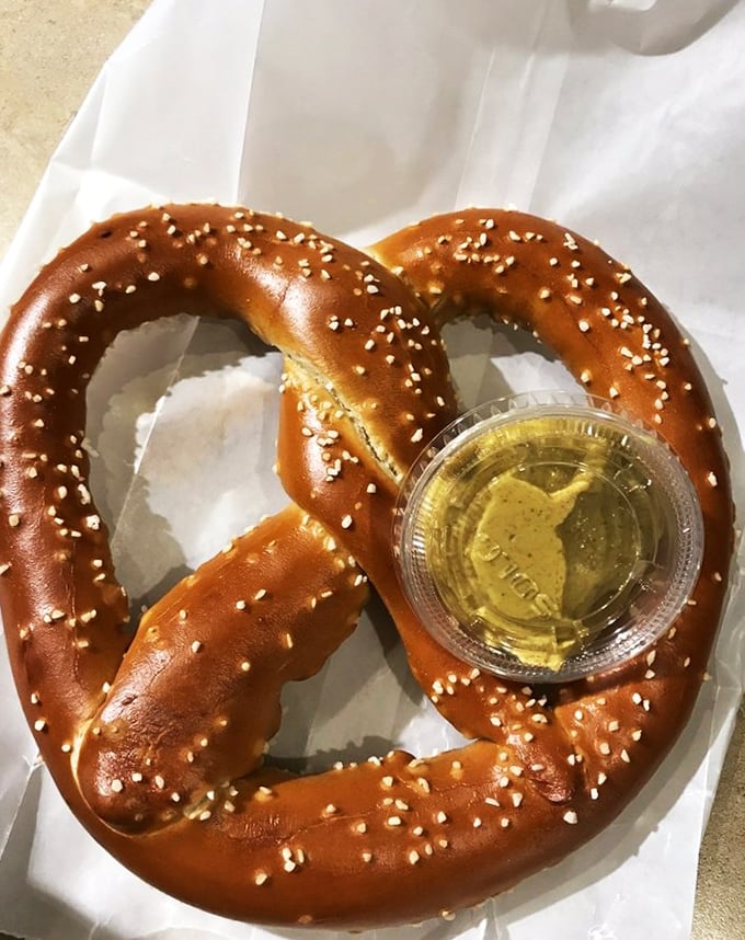 The perfect pretzel doesn't exi&mdash; Oh wait, here it is, wearing its salt crystals like diamonds and practically begging for a beer companion.