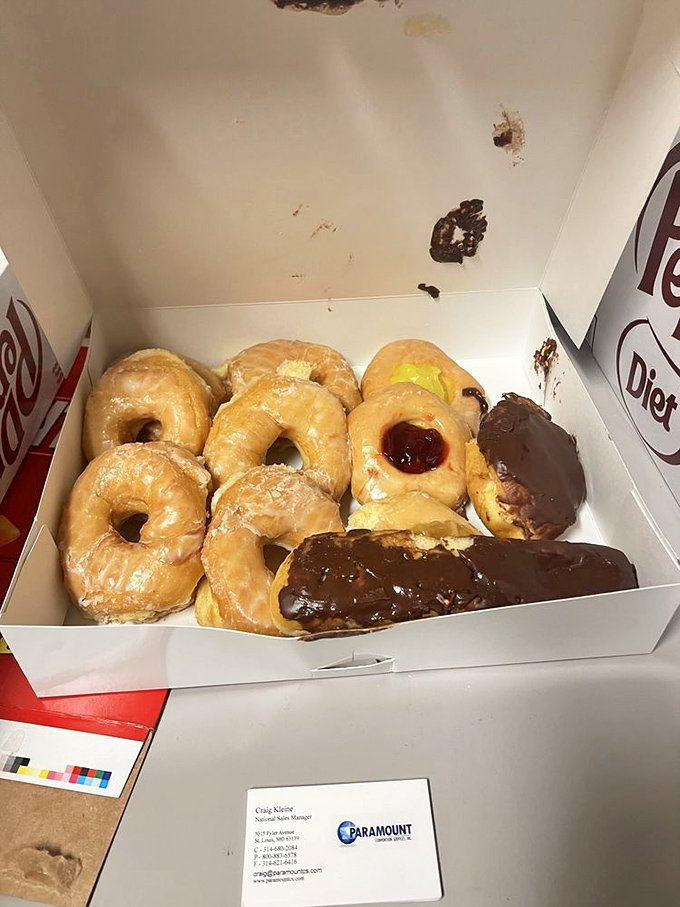 The variety box that launched a thousand diets&mdash;and then immediately sank them. From glazed classics to chocolate-dipped longjohns, resistance is futile.