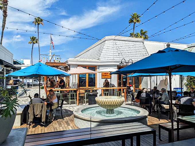 Bear Flag's crisp white nautical design feels like Newport Beach in building form &ndash; clean, breezy, and hiding incredible seafood treasures inside.
