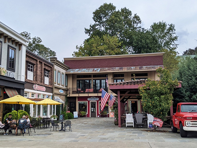 Blue Ridge's stately courthouse watches over the town like a proud grandparent at graduation.