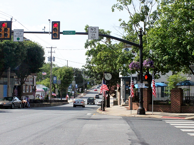 Elizabethtown's brick buildings aren't just structures – they're the backdrop for a community where "running errands" means catching up with neighbors.