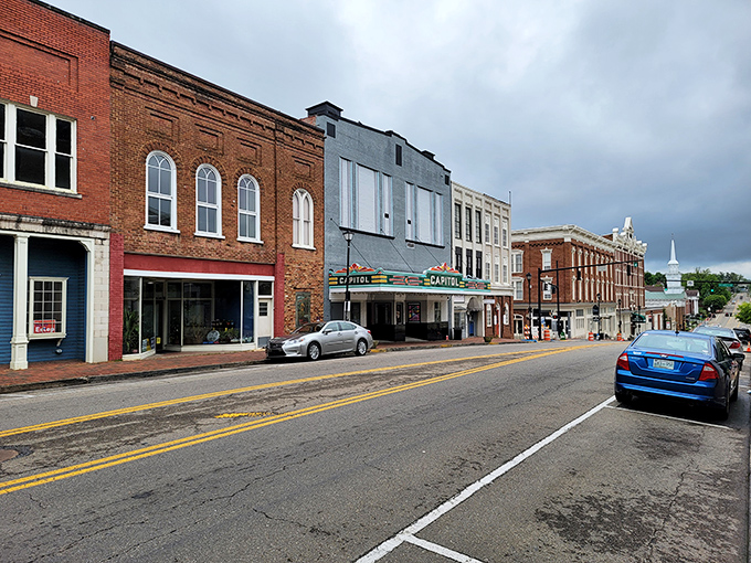 Greeneville's historic downtown features beautifully preserved brick buildings housing local businesses where everybody knows your name.