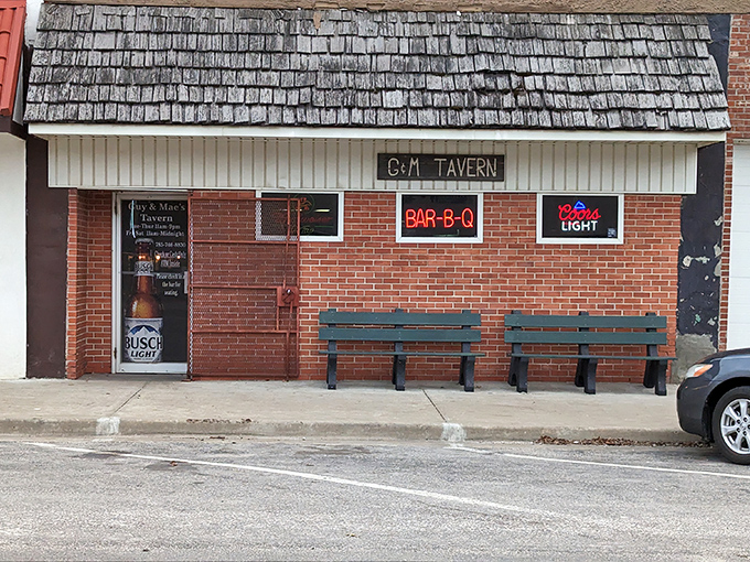 This brick tavern might not look Instagram-worthy, but the steaks inside are more photogenic than your last vacation.