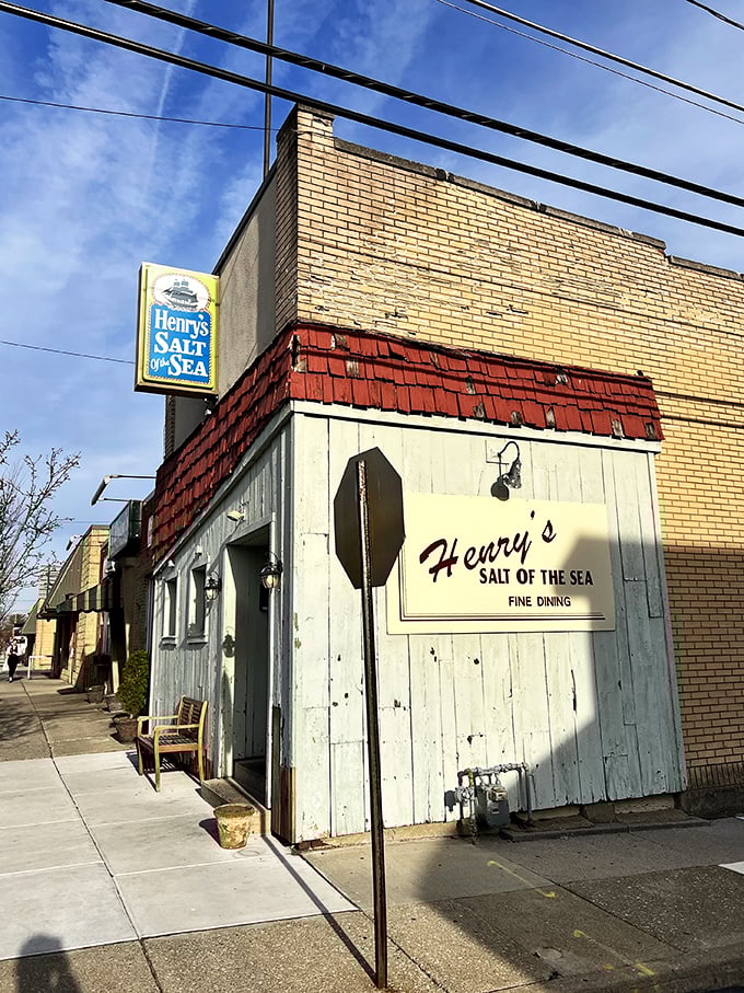 Henry's weathered facade feels like discovering your grandparents' secret favorite restaurant &ndash; unassuming outside, spectacular seafood inside.
