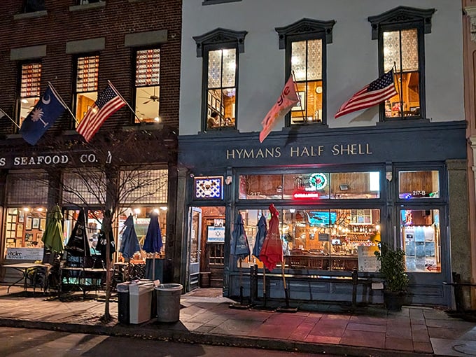 Hyman's historic fa&ccedil;ade has witnessed generations of Charleston diners experiencing seafood epiphanies since before Instagram existed.