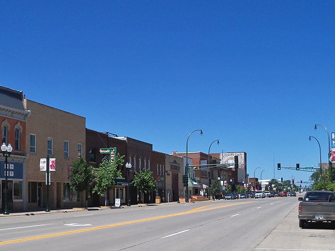 Marshall's wide Main Street offers plenty of parking and even more affordable shopping. Small town, small prices!