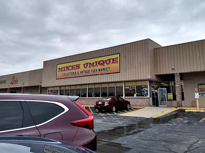 No false advertising here! Mike's Unique announces itself boldly, promising a shopping experience as distinctive as its name.