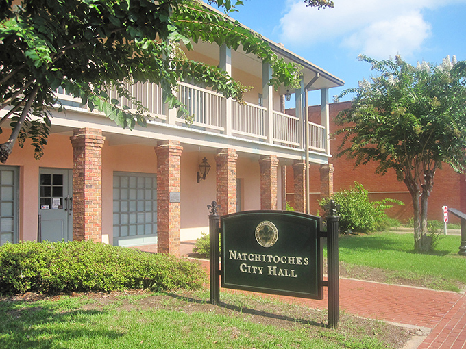 Natchitoches' charming City Hall welcomes you with southern grace&mdash;and housing prices that won't force you to pronounce its name correctly.