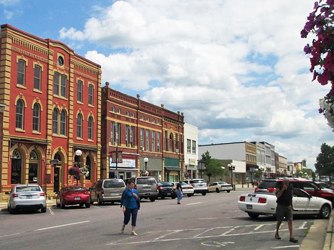New Ulm's downtown &ndash; where German heritage meets Midwestern practicality, and the architecture has more character than a Coen Brothers movie.