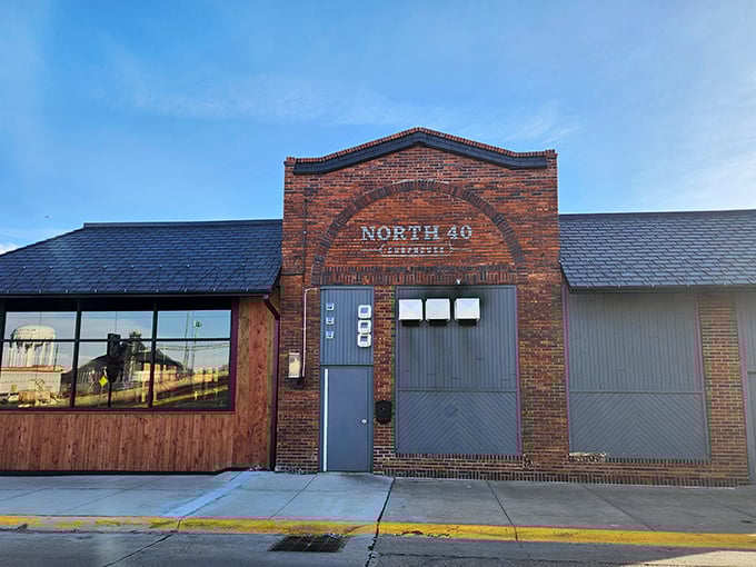 North 40 Chophouse brings modern flair to traditional Nebraska beef. That brick fa&ccedil;ade is just the beginning of the story. 