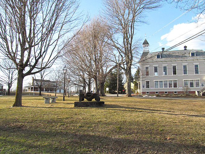 North Hampton's town green offers a peaceful gathering spot where you can enjoy community events without emptying your retirement fund.