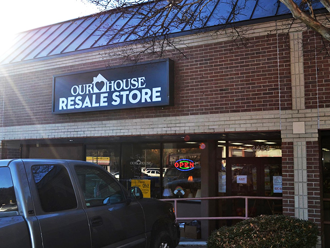 Our House&mdash;where "previously owned" doesn't mean "previously loved." This curated collection makes secondhand shopping feel downright sophisticated.