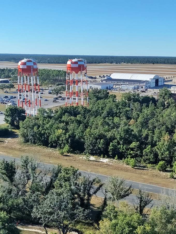Pensacola's historic district glows with possibility as the sun sets. Those buildings have stories to tell!