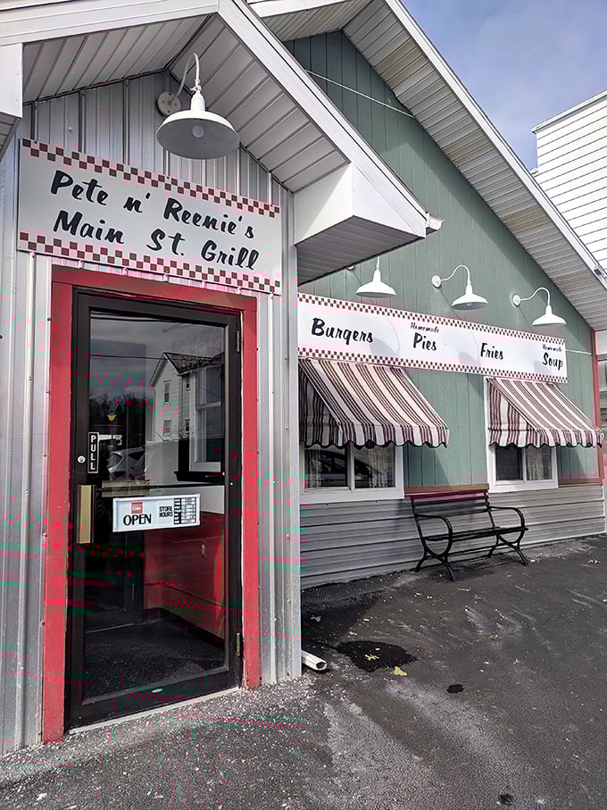 Classic Americana served with a smile. This charming diner looks like it was plucked straight from a Norman Rockwell painting. 