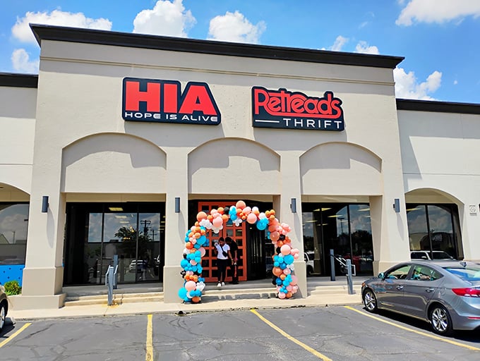 When a thrift store proudly displays "Hope Is Alive," you know your purchases power something bigger than bargains.