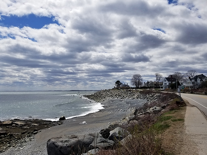 Rye's rugged coastline could convince you that mermaids might actually be real. Those rocks have stories to tell.