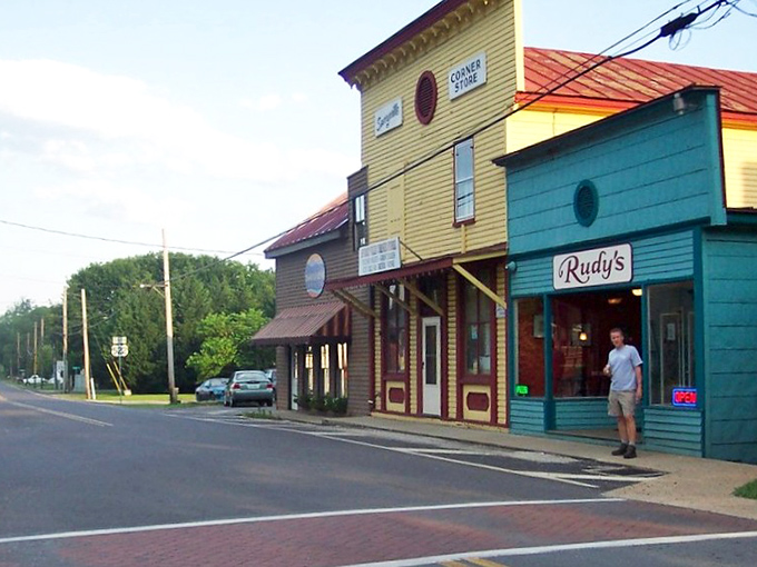 Sperryville's colorful storefronts look like they've been plucked from a storybook&mdash;a tale where the ending includes affordable living and mountain views.