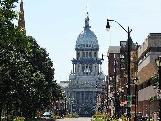 Springfield's impressive capitol building anchors a city where history and affordability create the perfect retirement destination.