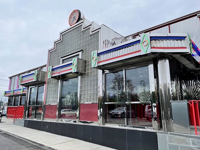 The Tick Tock's signature neon sign has been lighting the way to 24-hour comfort food for generations of night owls and early birds.