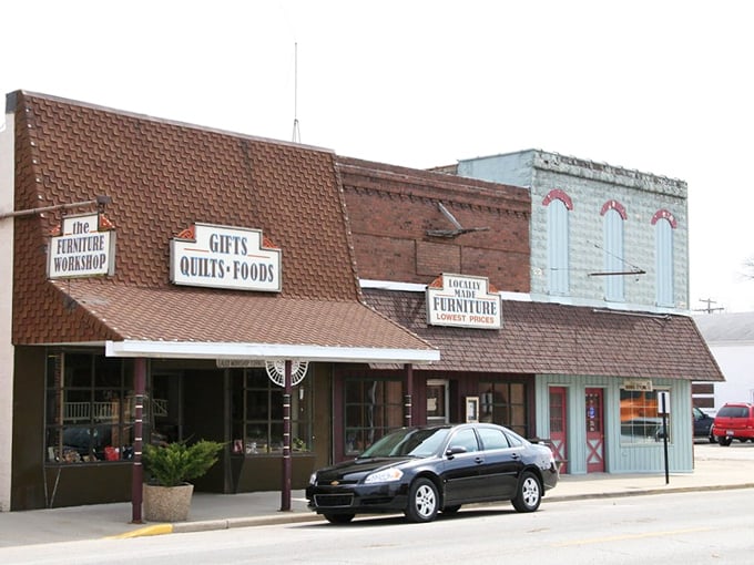 Downtown Arthur's shops hold treasures crafted by hands rather than machines. That furniture will outlast anything from a big box store!