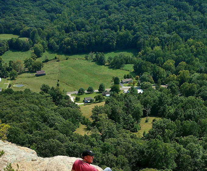 Berea's aerial view tells stories of Kentucky's agricultural heritage in Berea, where craftsmanship remains a way of life.