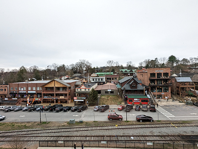 Downtown Blue Ridge - where parking spots are treasured and neighbors' news travels faster than text messages.