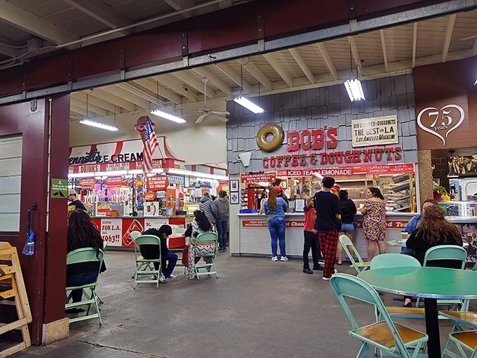 Donut nirvana in the heart of LA! Bob's bustling counter proves that sometimes, the best things come in simple packages.