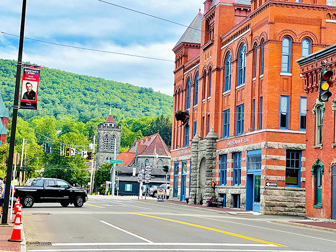 Those aren't just pretty buildings &ndash; they're Corning's affordable heartbeat, housing local businesses rather than national chains.