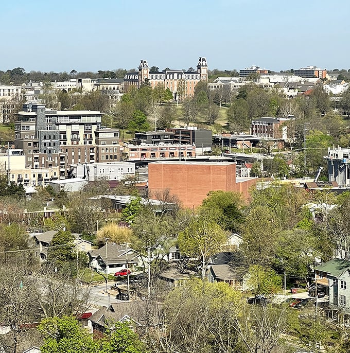 Fall in Fayetteville means neighbors sharing leaf-peeping tips and debating whether this year's colors top last year's spectacular show.