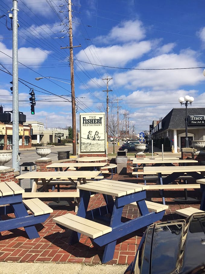No-frills picnic tables at The Fishery create the perfect stage for seafood that needs no fancy introduction.