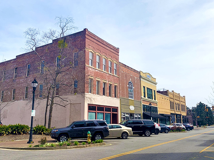 Colorful buildings and wide sidewalks make Florence's main street an inviting place to spend an afternoon. Small town, big character!