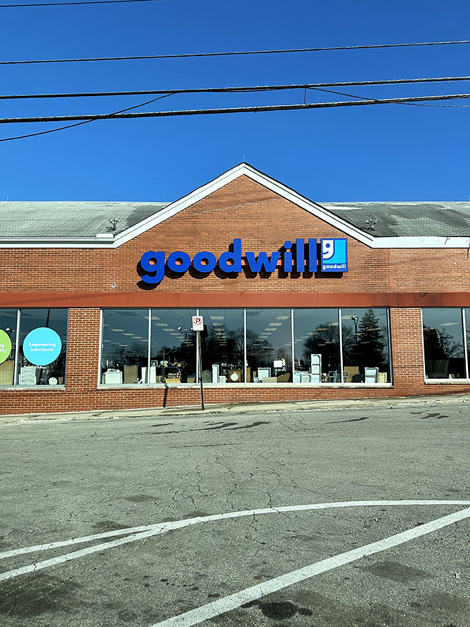 This Columbus Goodwill looks innocent enough from outside, but inside lurks a labyrinth of bargains waiting to follow you home.