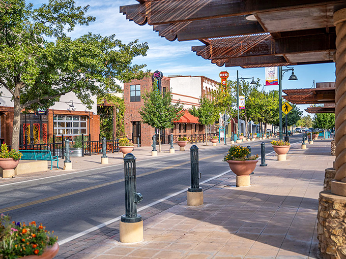 Modern apartments and businesses in Las Cruces provide comfortable living at prices that won't make your Social Security check wave a white flag.