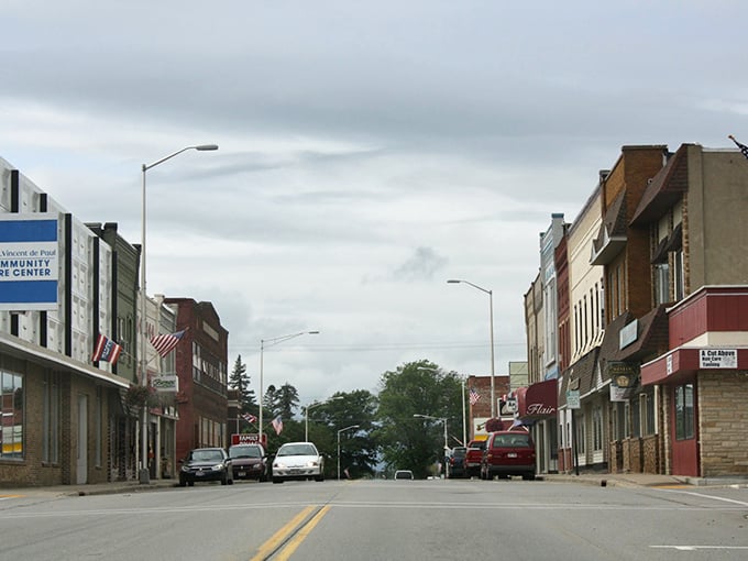 Downtown Merrill offers small-town Wisconsin at its finest: charming, accessible, and blissfully unaware of big-city inflation.