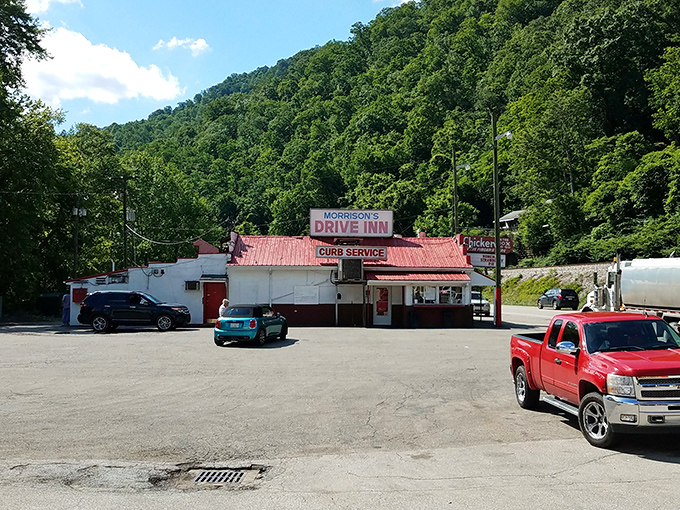 Morrison's Drive Inn: Nestled against those West Virginia hills, serving burgers that rival the view in impressiveness.